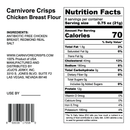 Carnivore Crisps Chicken Breast Flour 6 oz